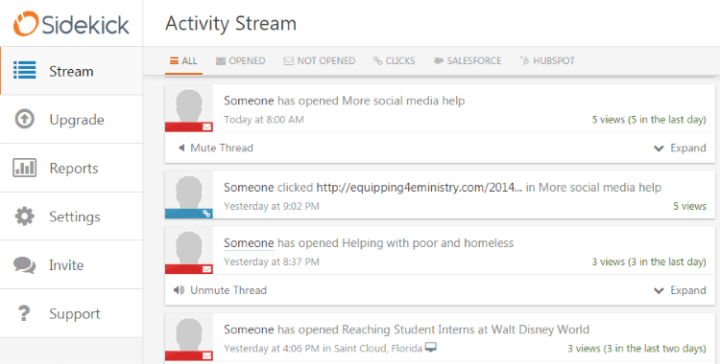 Email Tracking with Free Signals (Sidekick) App – eQuipping for eMinistry